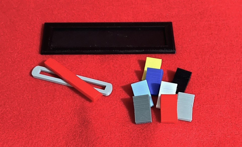 Star Trek TOS Intercom, Rocker Switch Set & Inserted Data Card Full ...