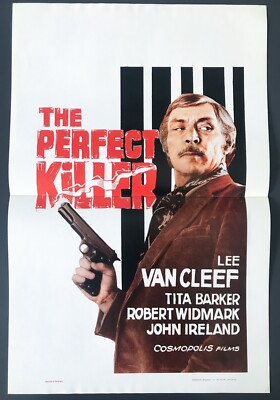 THE PERFECT KILLER Affiche cinéma 40x60 SICILIANO, LEE VAN CLEEF, JOHN ...