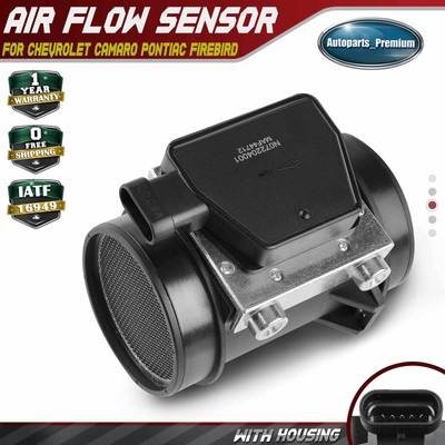 Mass Air Flow Sensor Assembly w/ Housing for Chevrolet Camaro Pontiac ...