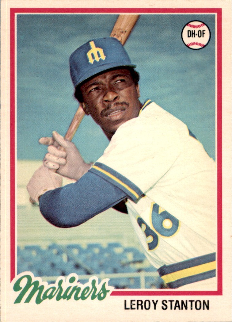 1978 O-Pee-Chee Baseball Leroy Stanton Seattle Mariners #123 | eBay