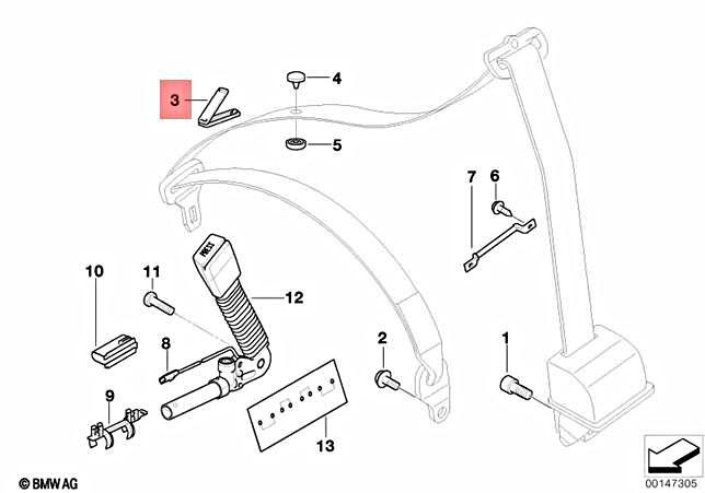 Genuine BMW Hybrid 3 M2 M3 M4 GTS F20 F21 F22 F23 F30 F31 Clamping ...