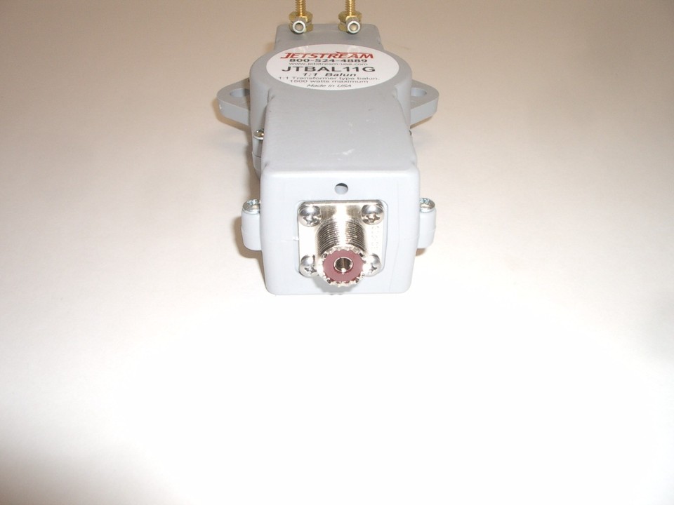 JETSTREAM JTBAL11G 1:1 TRANSFORMER ANTENNA BALUN 3.5-30MHz 1.5KW GRAY ...