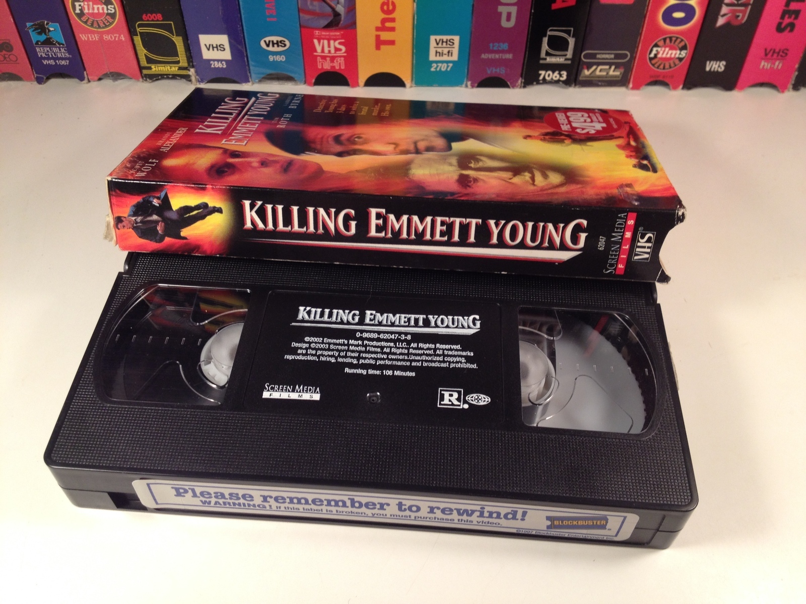 Killing Emmett Young Crime Thriller VHS 2002 Scott Wolf Tim Roth ...