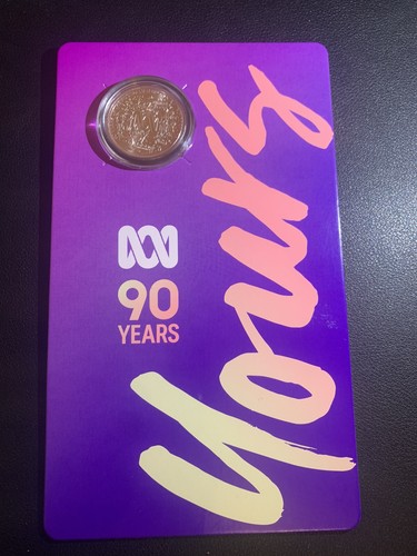 2022 Mint 20c ABC 90th Anniversary 90 Years Twenty Cent Coin on Card ...