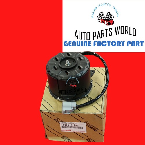 NEW GENUINE OEM LEXUS 2013-2015 RX450h LEFT COOLING FAN MOTOR 16363 ...