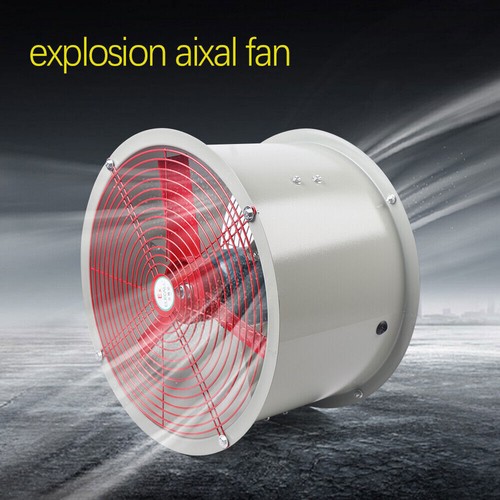370W 16" Explosion-proof Axial Exhaust Fan Spray Booth Paint Fumes ...