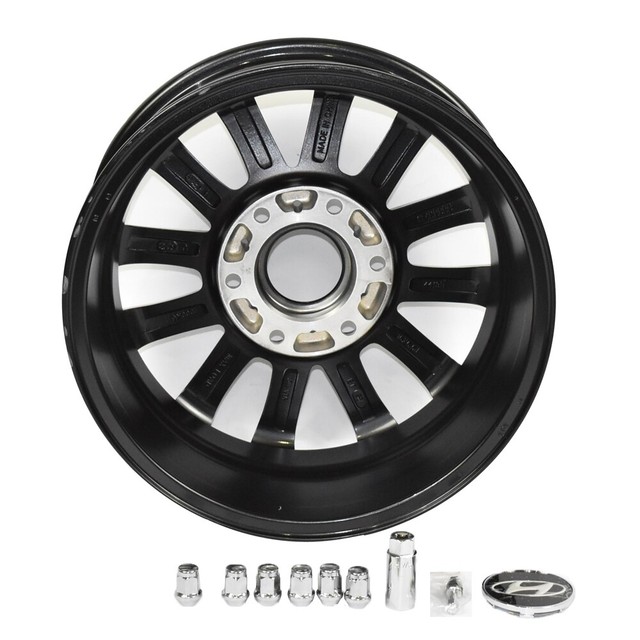 Set of 4 Genuine Hyundai iLoad IMAX 16" Bonza Gloss Black Alloy Wheel ...