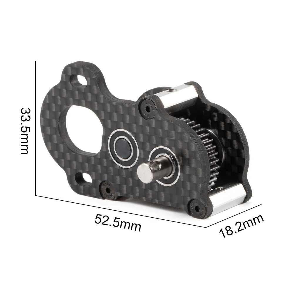 Ultra-light Portal Transmission and Spare Gears for Comp Rig RC Crawler ...