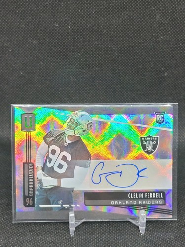 Clelin Ferrell 2019 Panini Unparalleled Rookie Auto #204 Raiders (JP ...