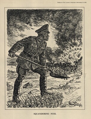 Rare WW2 BRITISH PROPAGANDA CARTOON: Eastern Front BATTLE OF STALINGRAD ...