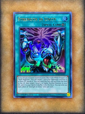 Yugioh Strength in Unity MP20-EN247 Ultra Rare 1st Ed NM | eBay