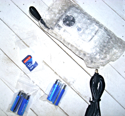 HP PhotoSmart 320 2.1 MP Digital Camera - Silver + Batteries, USB & SD ...