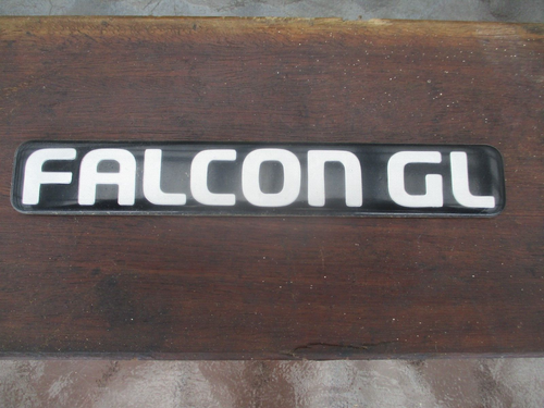 GENUINE FORD FALCON EA GL GARNISH BOOT BADGE | eBay Australia
