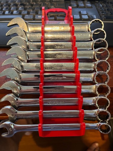 Vintage Snap-on Tools 10pc 10-19mm Metric 12pt Short Combination Wrench Set | 12 Point ...