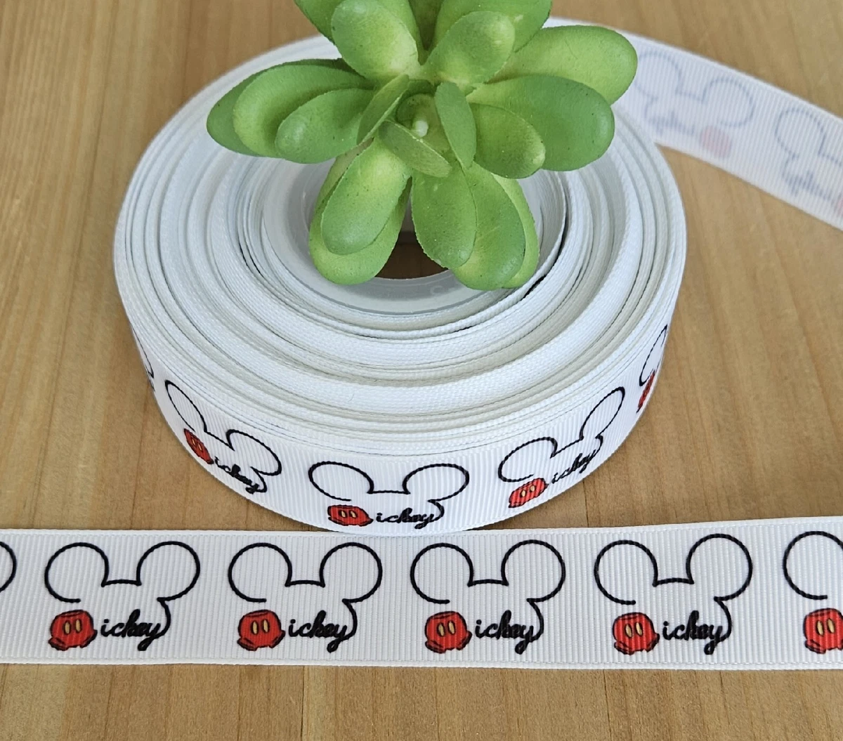 Mickey Mouse Grosgrain Ribbon