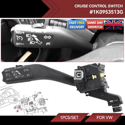 Indicator Cruise Control Stalk For VW Caddy Golf Mk5 Skoda Octavia ...