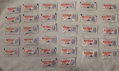 32 Packs Red Gold Tomato Ketchup Net Wt. 9g Single Serve Packets Catsup ...