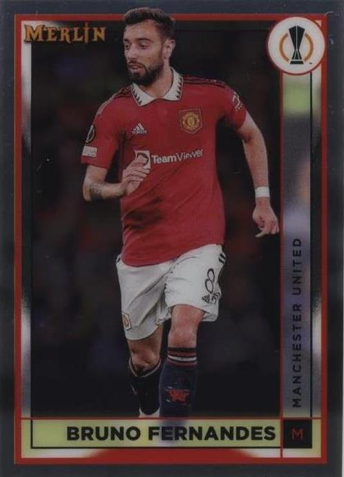 2022-23 Topps Merlin UEFA Club Competitions - Bruno Fernandes #99 for ...