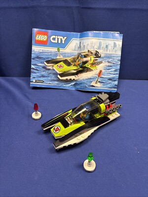 LEGO® City 60114 Race Boat 100% Complete With Instructions | eBay Australia