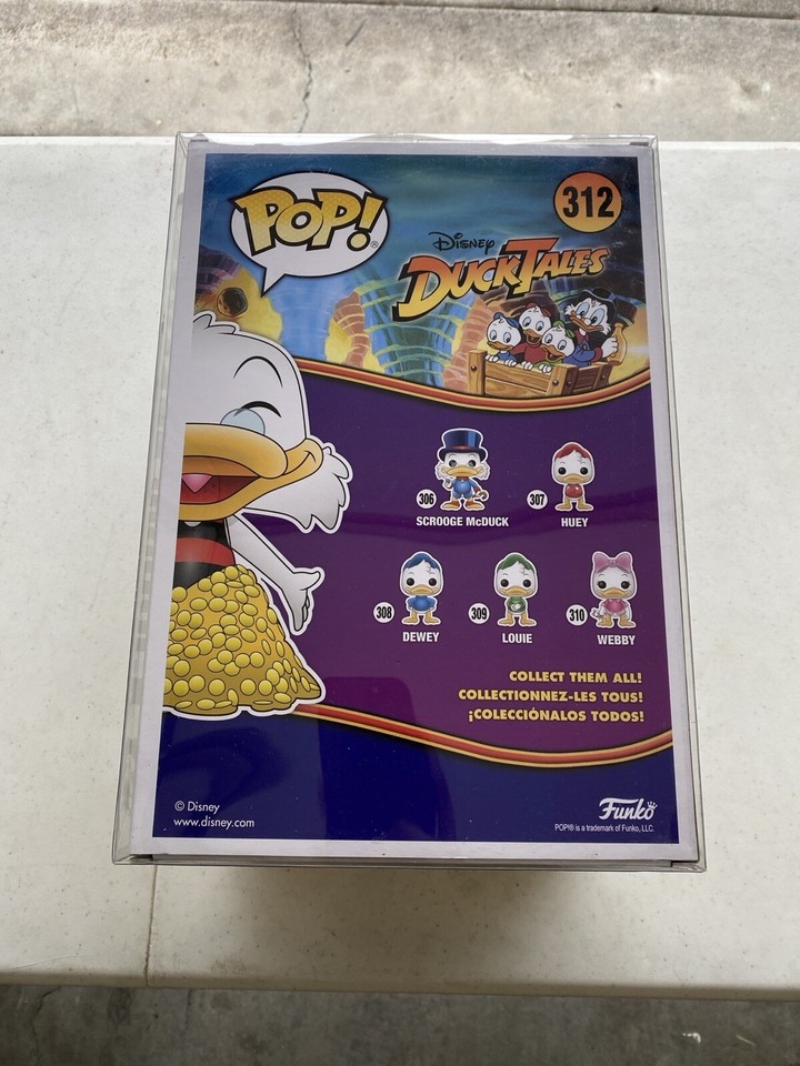 Funko Pop! Disney 10" Scrooge McDuck Ducktales #312 Target Exclusive SH ...