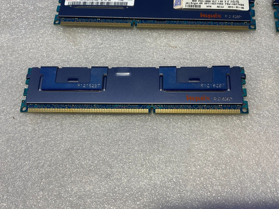 HYNIX 32GB (4X 8GB) 4RX8 PC3-8500R-7-10-H0 SERVER RAM MEMORY (2235) | eBay