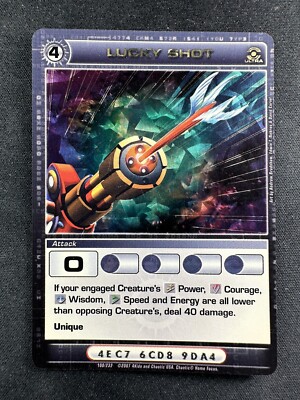 Chaotic Lucky Shot 108/232 Premium DOP Ultra Rare Attack NM/LP | eBay