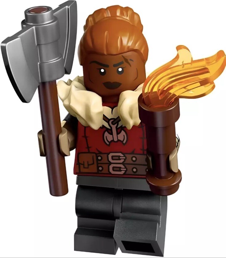 NEW LEGO Dungeons & Dragons Minifigure 71047 Dwarf Barbarian DnD CMF | eBay