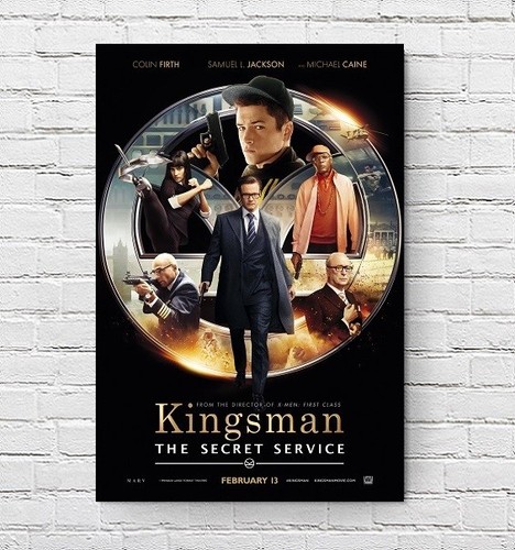 Kingsman Movie Poster 11x17 inch US Size New Collectible GGC | eBay