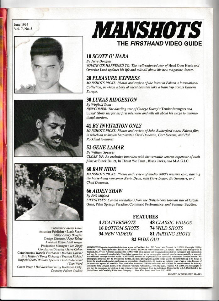 GAY BEEFCAKE MAGAZINE "MANSHOTS" - MALE PHYSIQUE & GAY INTEREST | eBay