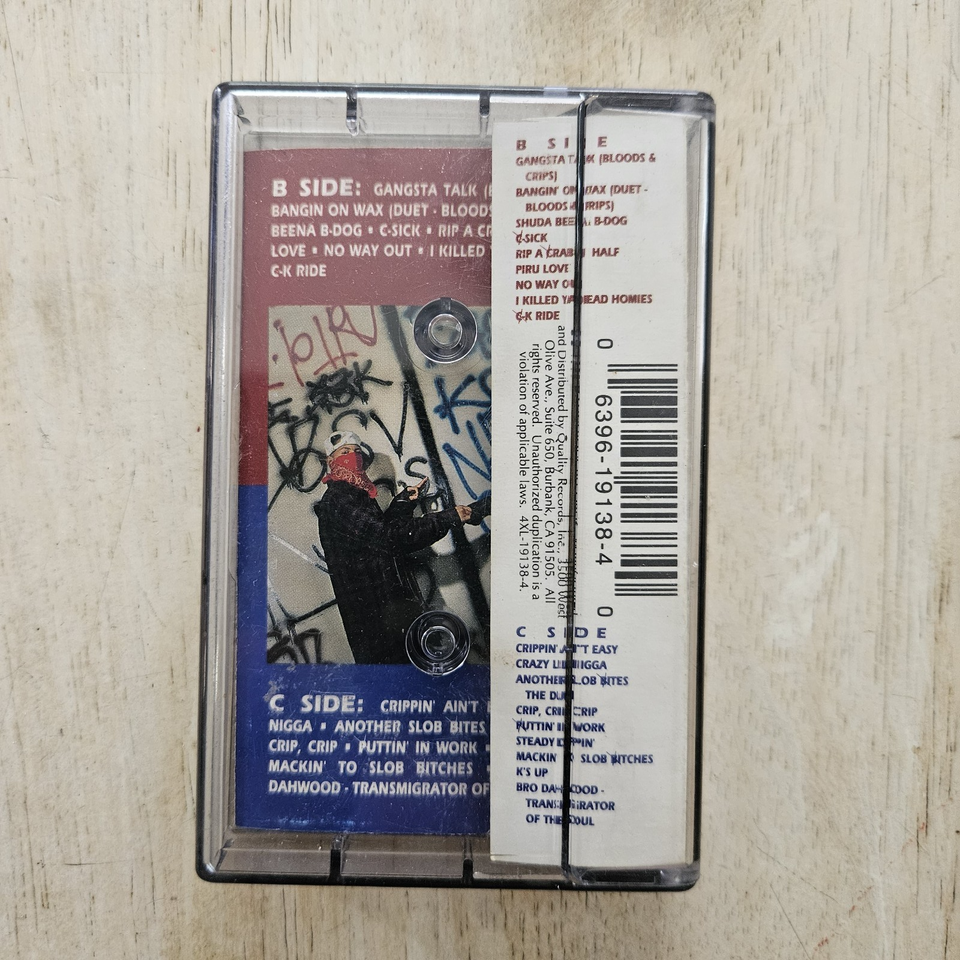 Bangin on Wax Bloods & Crips Gangsta Rap Dangerous Records 1993 ...