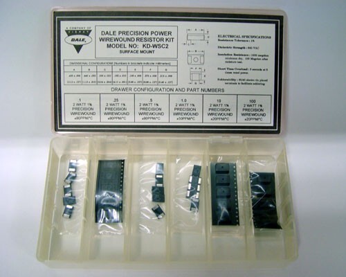 LOT OF TWO KD-WSC2 DALE COMPONENTS RESISTORS SMD KIT | eBay
