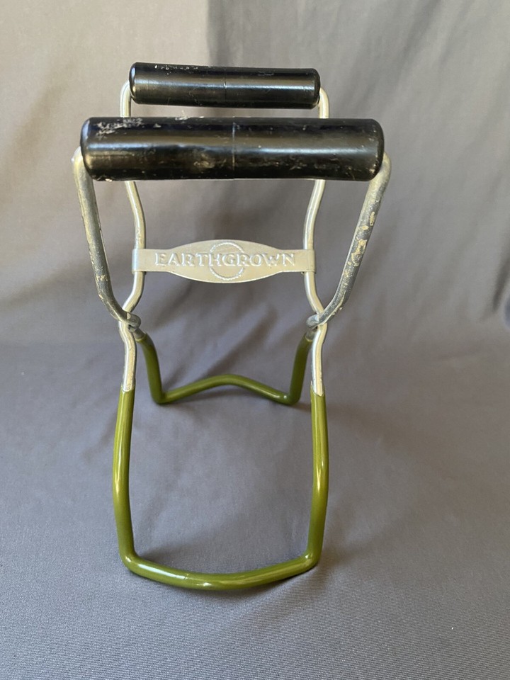 vintage steel Earth grown canner bottle / jar grabber holder w rubber ...