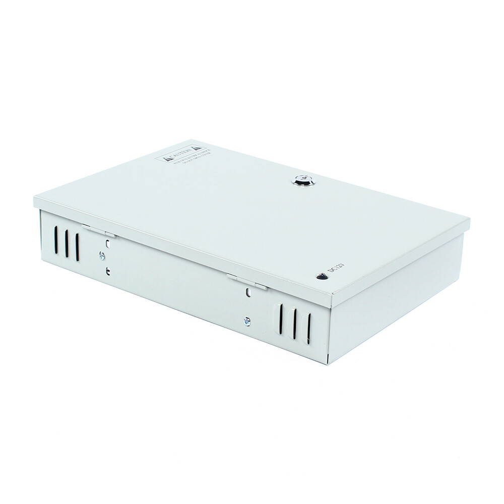 18 CH Power Supply Switch Box 12v 10A For CCTV Security Camera ...