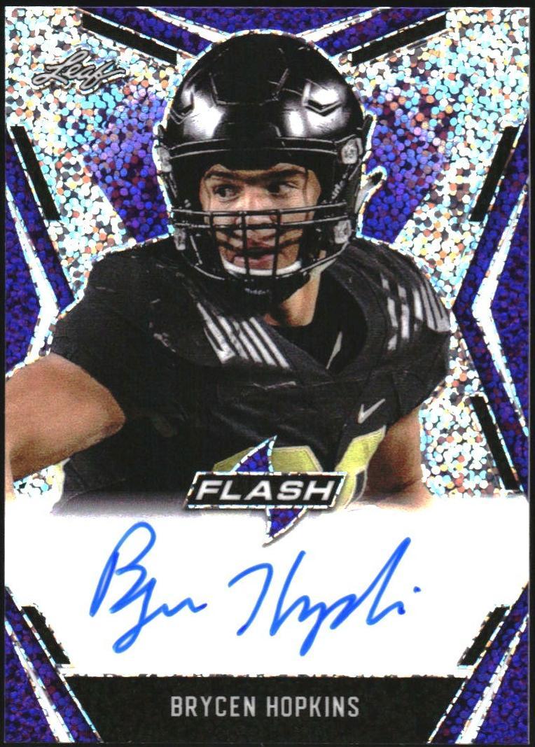 2020 Leaf Flash - Portrait Autographs Brycen Hopkins #PA-BH1 Purple /25 ...