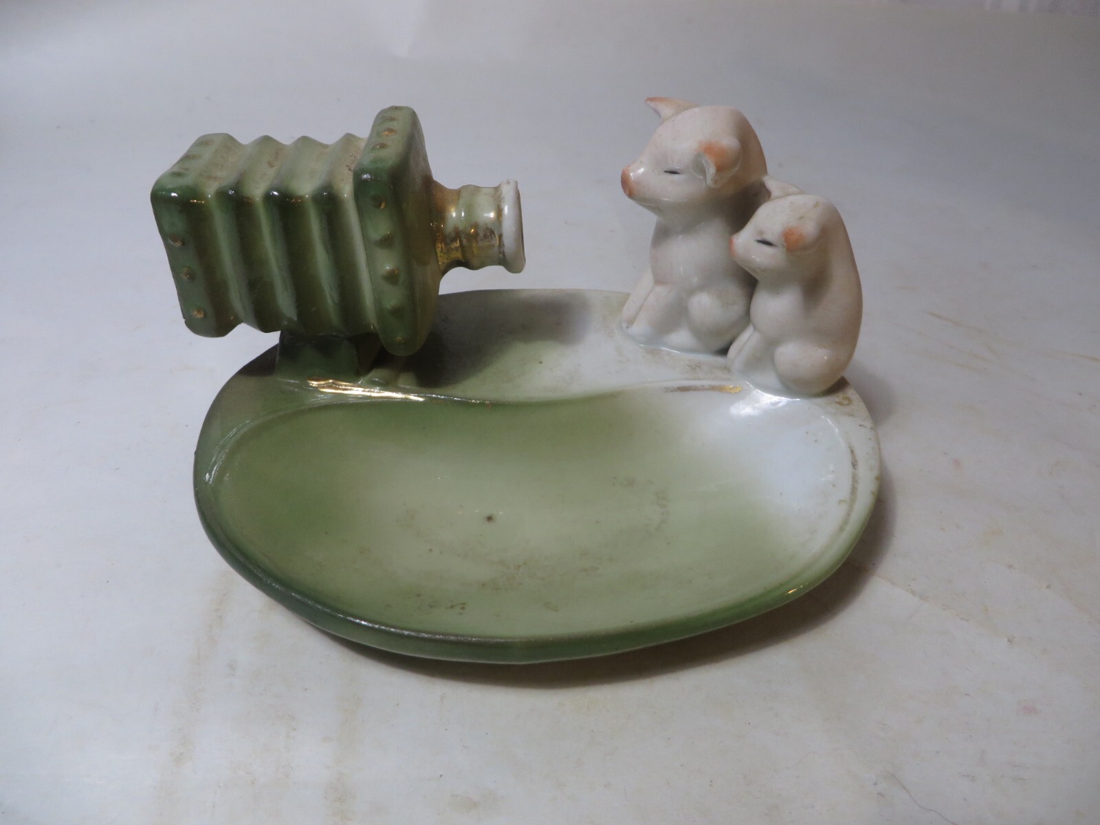 ANTIQUE GERMAN PIG FAIRING PIGS IN FRONT OF THE CAMERA | eBay