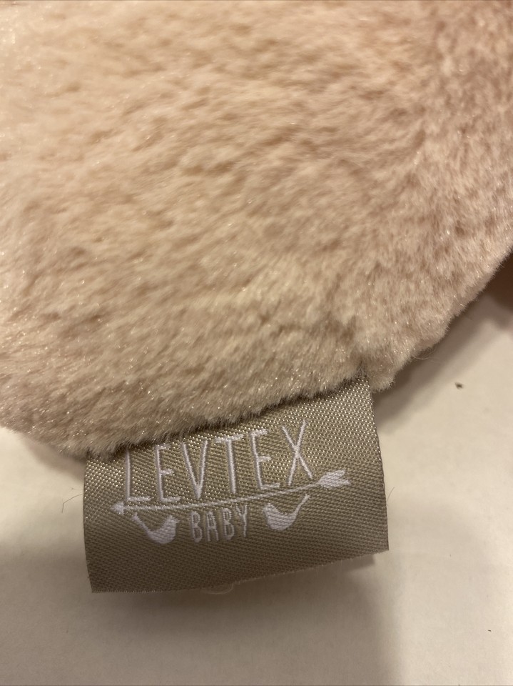Levtex Baby FOX Plush Stuffed Animal Toy 12" Tall Cream White Feather ...