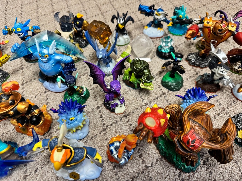 Skylanders Figures Lot of 46 Imaginators Giants Swap Force Trap Team ...
