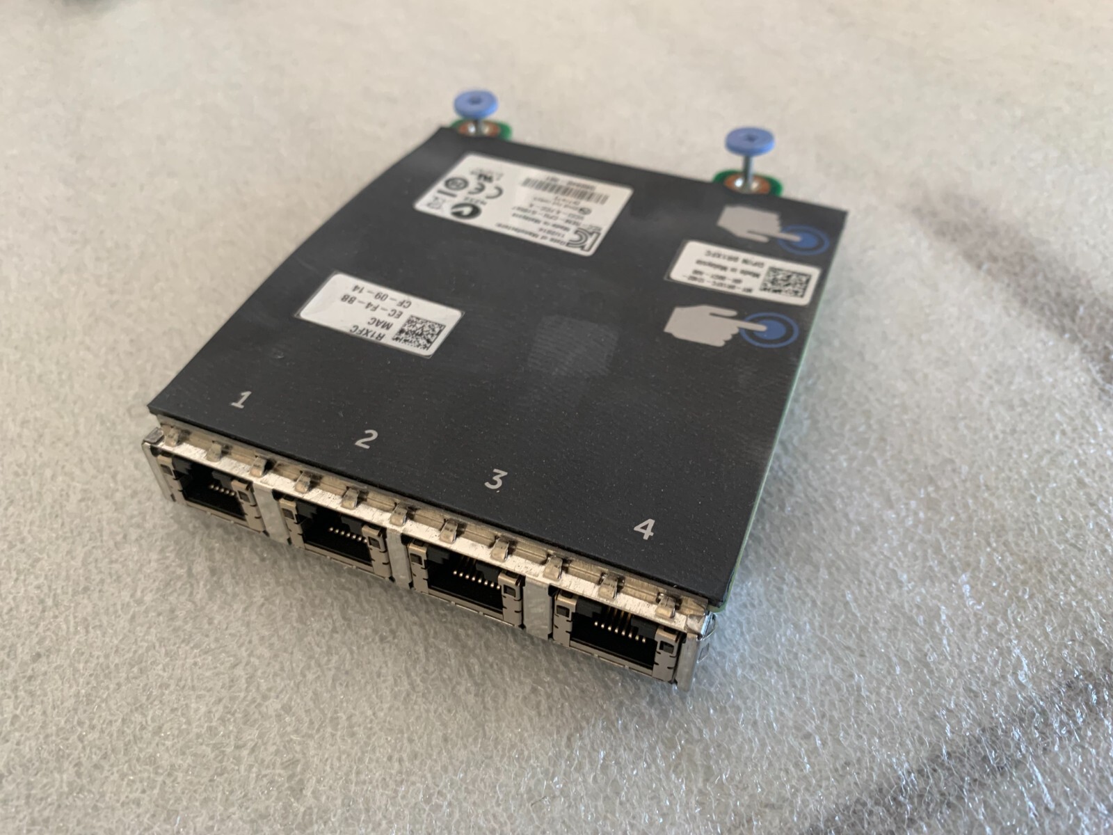 Dell PowerEdge R1XFC Quad Port 1GbE / Intel i350 Network Daughterboard ...