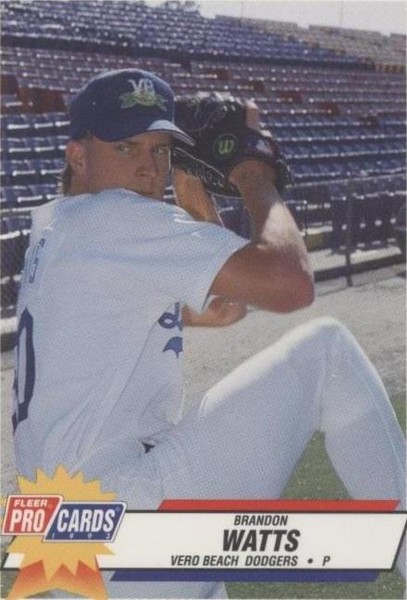 1993 Fleer ProCards Minor League - #2220 Brandon Watts (RC) for sale ...