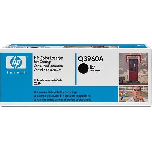 New Genuine HP Q3960A Black Toner Cartridge OEM LaserJet 2550 2820 2840 ...