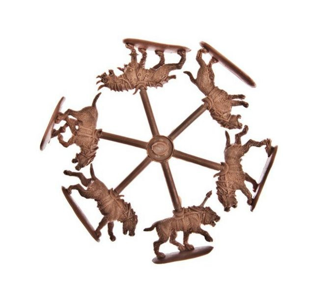 Alliance 72010 Heavy Warg Orcs (Fantasy Series) plastic model scale 1/ ...