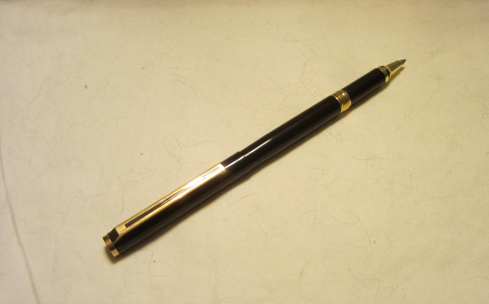 Colibri Classic Rollerball Pen Black with Gold Accents in Gift Box | eBay