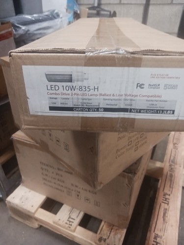 Led 10w-835-H Combo Drive 2 Pin Led Lamp Balast/Line Compatible LOT of ...