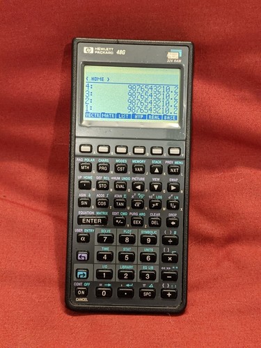 HP 48G Graphing Scientific Calculator Gray 32K RAM Nice! | eBay
