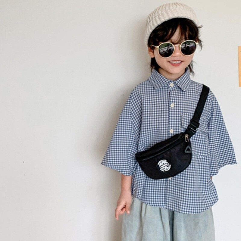 Kids Waist Pack Waist Bag Chest Bag Girl Boy Children Crossbody Pouch ...