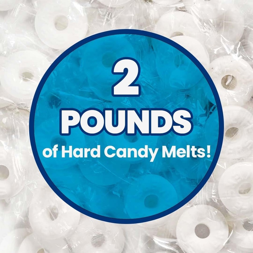 Pep O Mint Hard Candy Bundle - 2lb Bulk Pack of Individually Wrapped ...