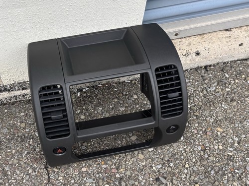 2005-2012 NISSAN XTERRA RADIO AC CLIMATE DASH PANEL BEZEL VENTS 68260 ...