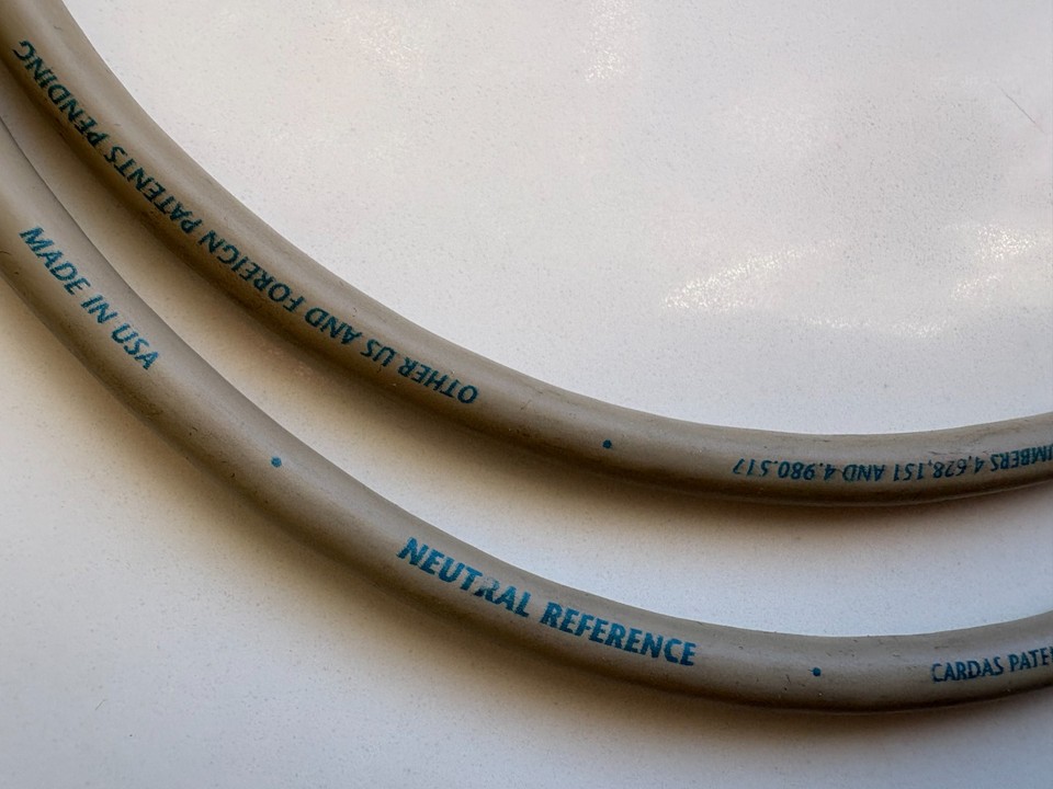 0.5m Cardas Neutral Reference RCA audio interconnect cable | eBay