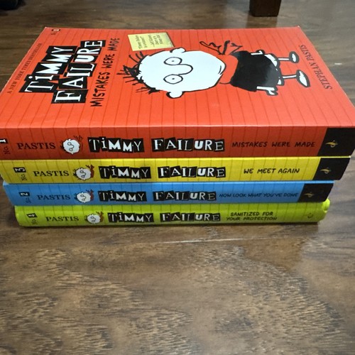 LOT OF 4 Timmy Failure By Stephan Pastis Books Children's Books | eBay