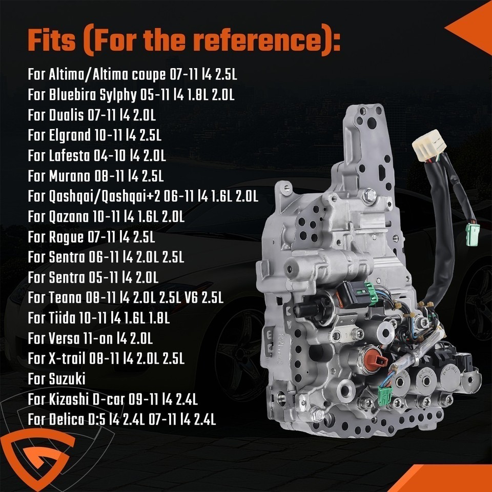 For Nissan 2008-2013 Rogue L4 2.5L CVT Valve Body & Stepper Motor ...